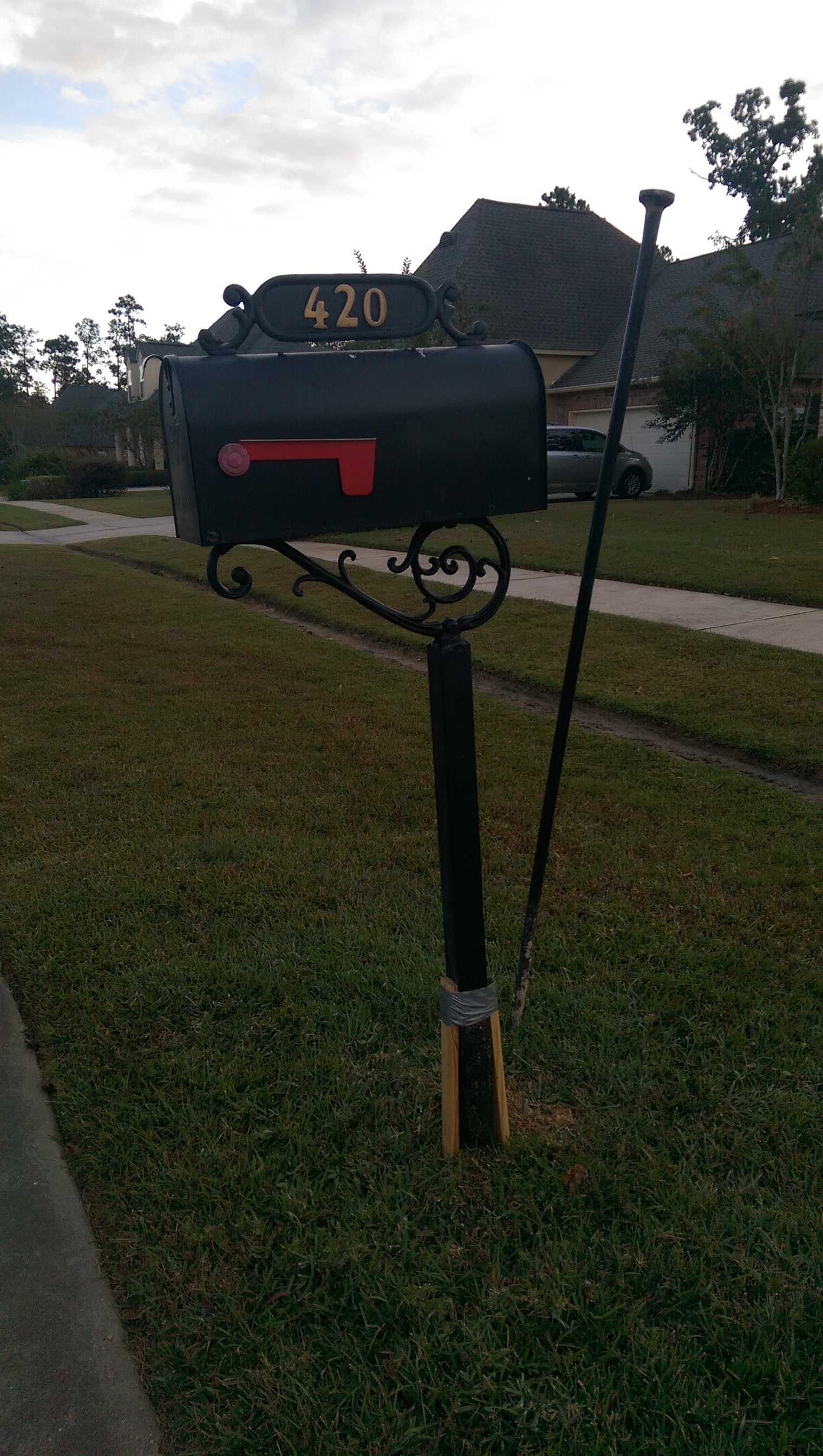 Before and After | Magnificent Mailboxes & Signs, LLC