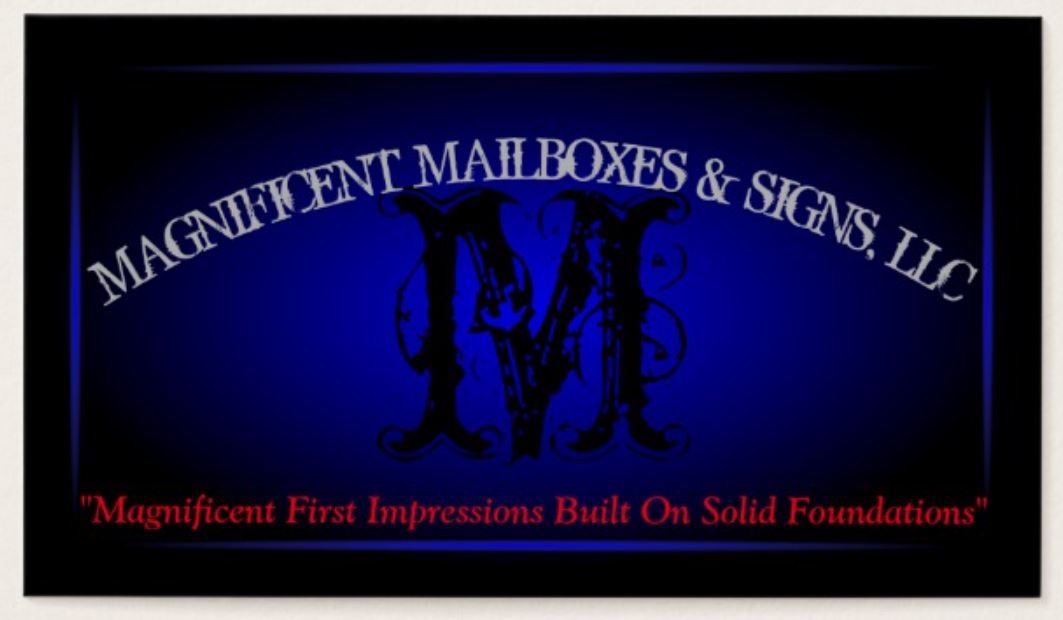 Contact Me | Magnificent Mailboxes & Signs, LLC